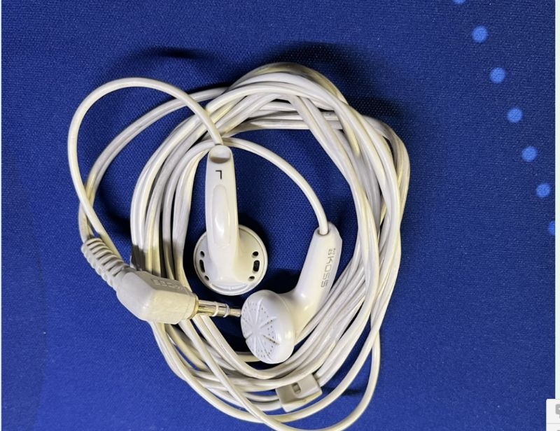 正品 高斯 KOSS 庫存 MX500平頭耳塞式耳機三頻均衡低音HIFI手機通用 附實心海棉2對 收納袋 | 蝦皮購物