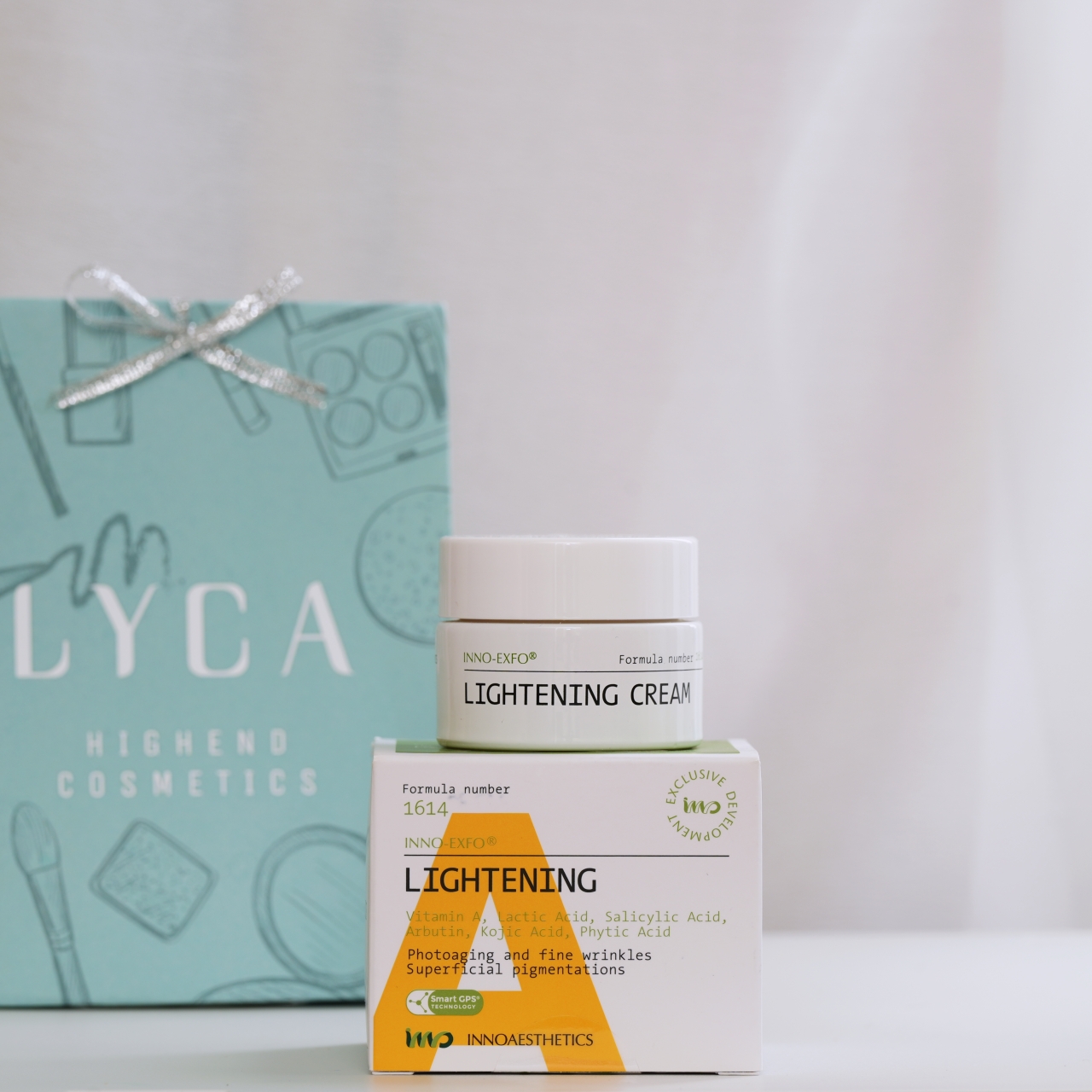 [LYCA] 現貨 INNO - EXFO 美白精華 LIGHTENING PEEL A CREAM 15G | 蝦皮購物