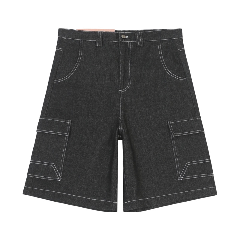 【奇卡諾重磅牛仔褲B059】美式風格 美式穿搭 西岸 西岸字體 重磅 牛仔褲 奇卡諾 chicano 六分褲 | 蝦皮購物