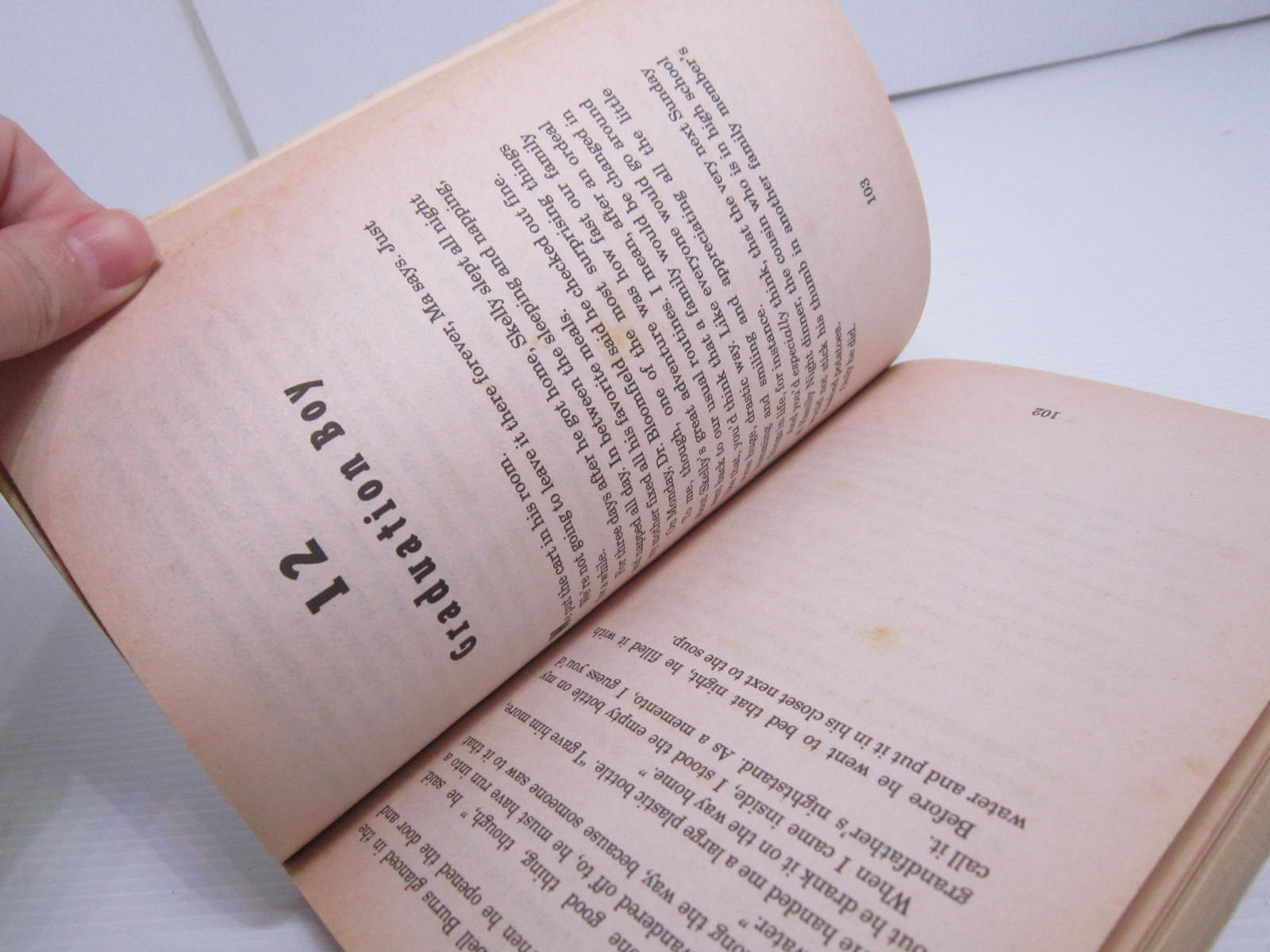 「二手書」舊書 The Graduation of Jake Moon 青少年英文小說 Barbara Park | 蝦皮購物