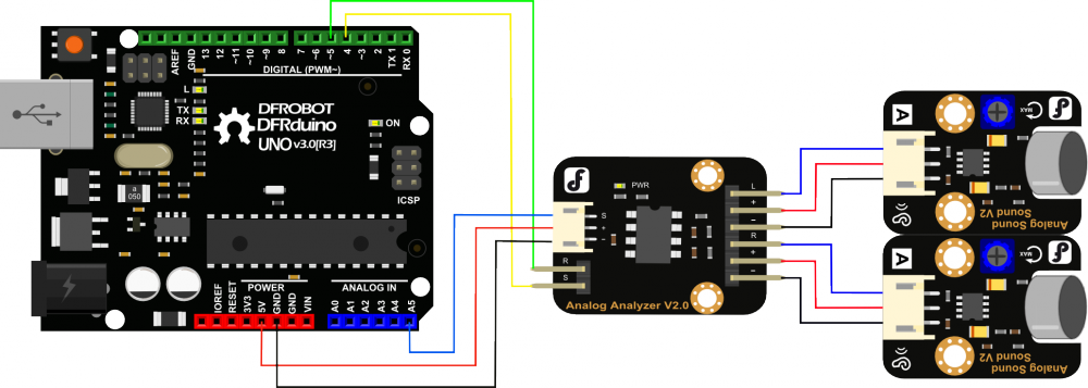 現貨 Audio Analyzer Module 音頻分析器 DFRobot原廠 | 蝦皮購物