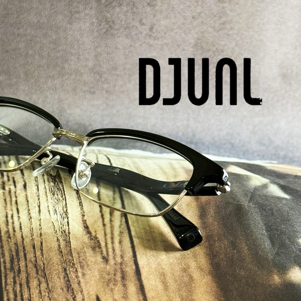 DJUAL 】日本賽璐璐｜東京都｜復刻手作藝術｜手工框出清｜黑色｜紳士眉框｜Z-02 00 | 蝦皮購物