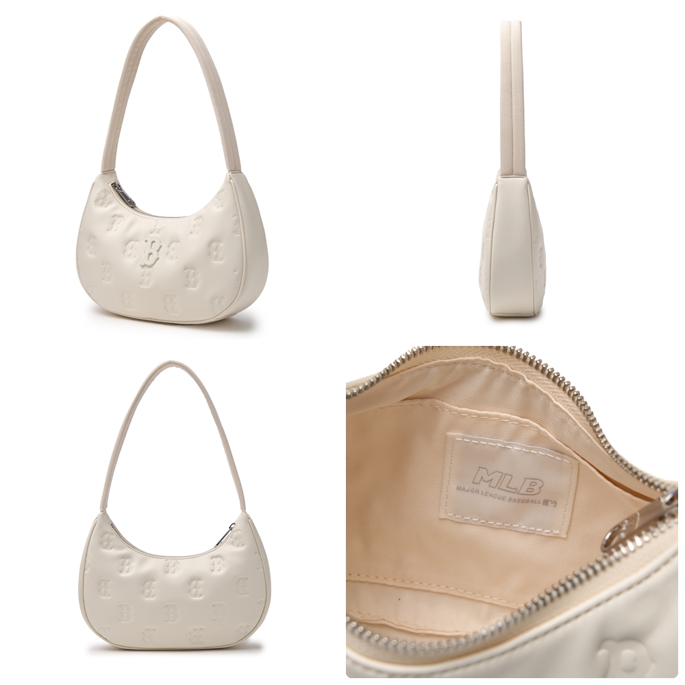 MLB 腋下包 手提包 肩背包 Monogram系 洋基/紅襪隊 (3ABQS024N-兩款任選)【官方旗艦店】 | 蝦皮購物