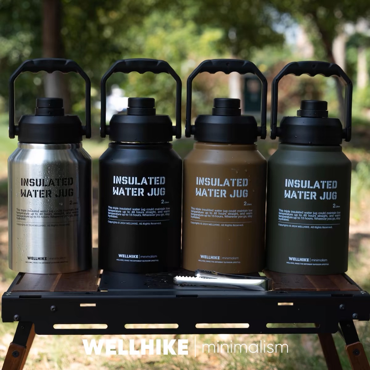 wellhike 2L不鏽鋼保溫壺 冰桶 保溫水壺 保冰桶 保冰水壺 保溫壺 露營 冰塊桶 運動水壺 不銹鋼水壺 不鏽鋼 | 蝦皮購物