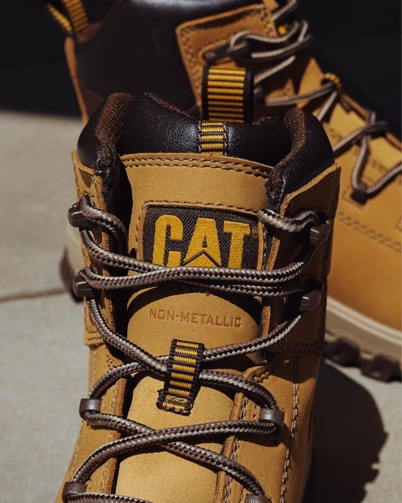 【正品現貨】CAT THRESHOLD REBOUND EU 塑鋼 鋼頭鞋 安全鞋 防滑鞋 工作鞋 防護鞋 休閒 護趾鞋 | 蝦皮購物