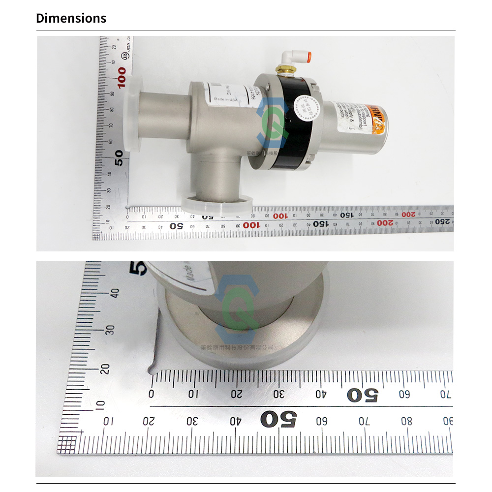 3870-01215 Nor-Cal Angle Valve氣動角閥 真空閥門半導體零件 笙銓應用科技 | 蝦皮購物