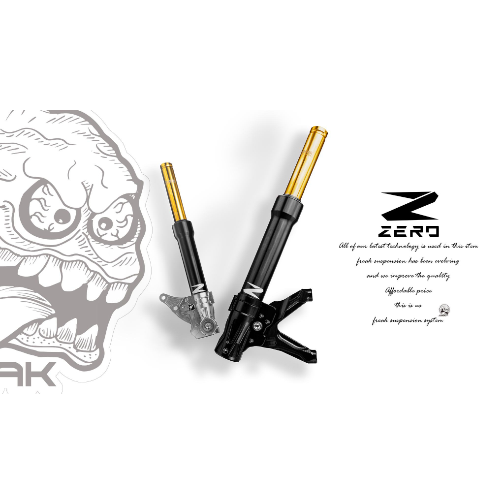 怪獸工廠 ZERO 前避震 簡配款 【優購愛馬】 DRG KRV 六代戰 四代戰 MMBCU JETSL 水冷BWS | 蝦皮購物