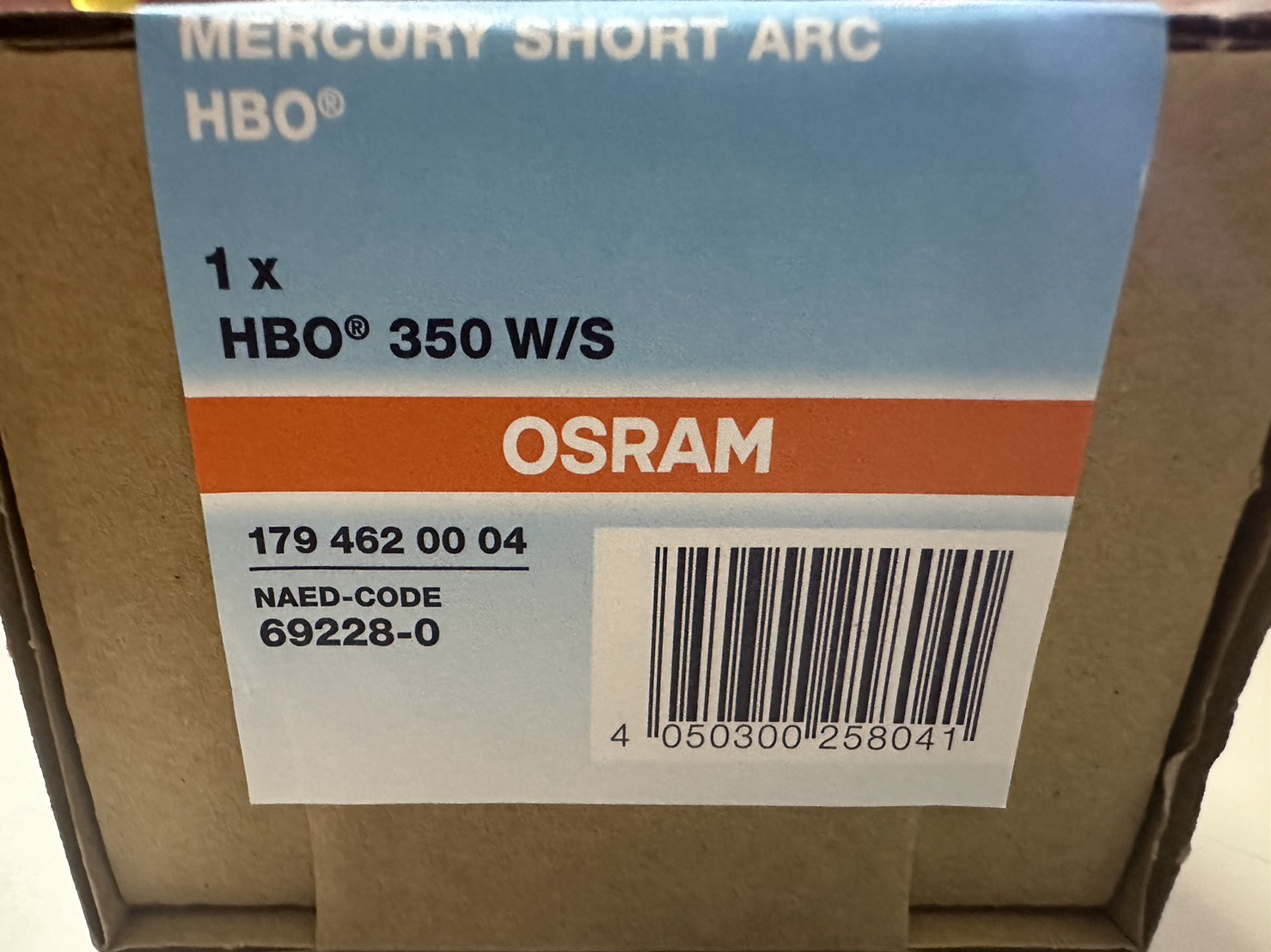 OSRAM Mercury SHORT ARC HBO 350 W/S 庫存出清 | 蝦皮購物