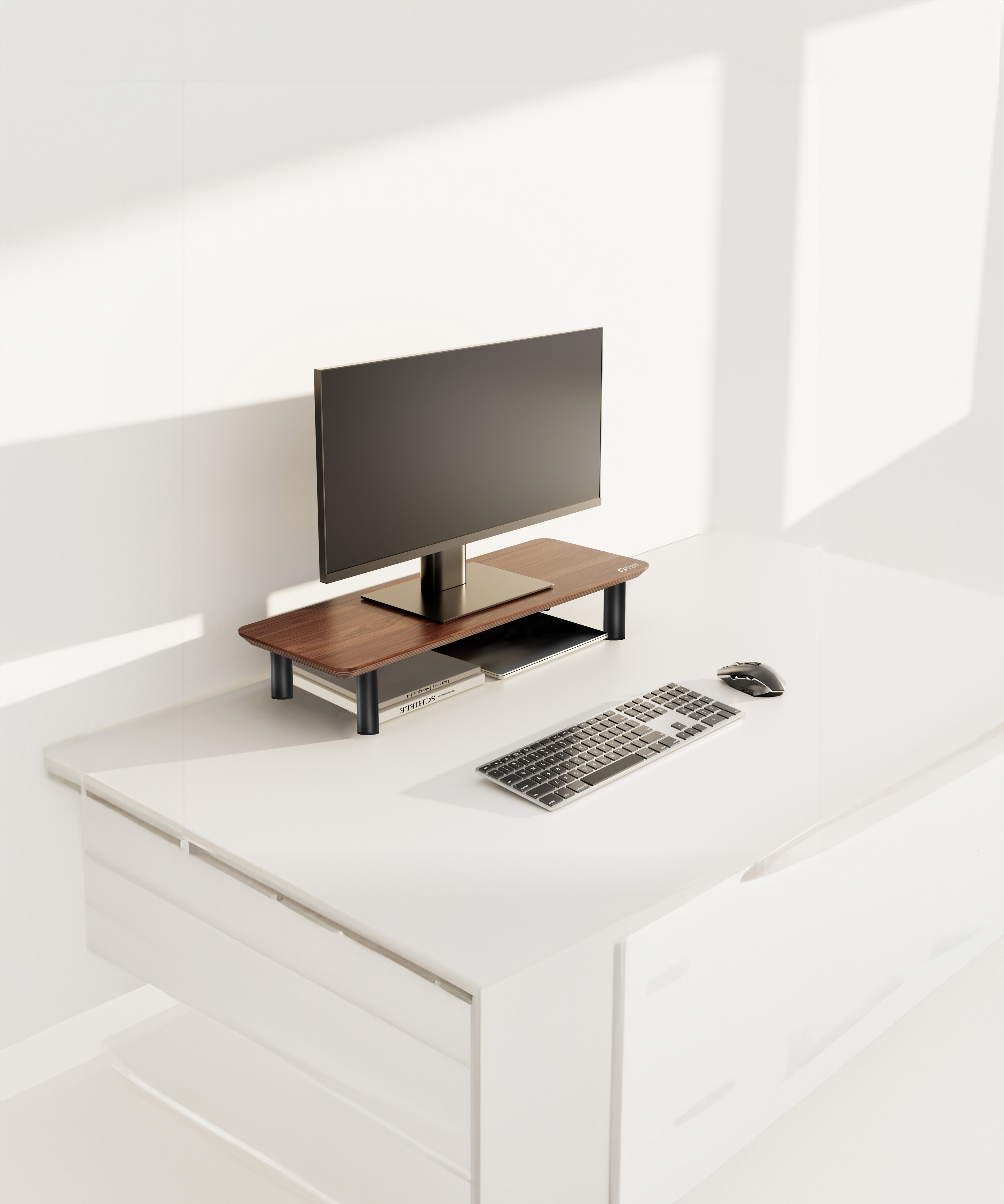 瑞米 Raymii ND-65 桌上型多功能電腦螢幕桌架 螢幕架 螢幕增高架 筆電支架 增高架 電腦架 | 蝦皮購物