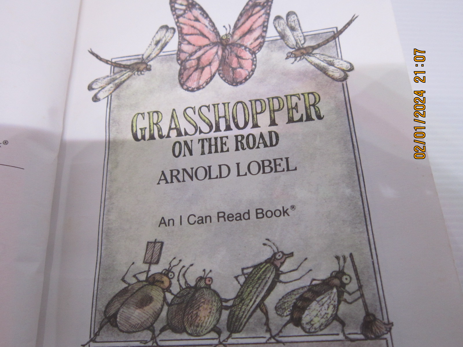 「二手書」I Can Read 2 Arnold Lobel 三合一 Grasshopper Owl 精裝版 三個故事 | 蝦皮購物