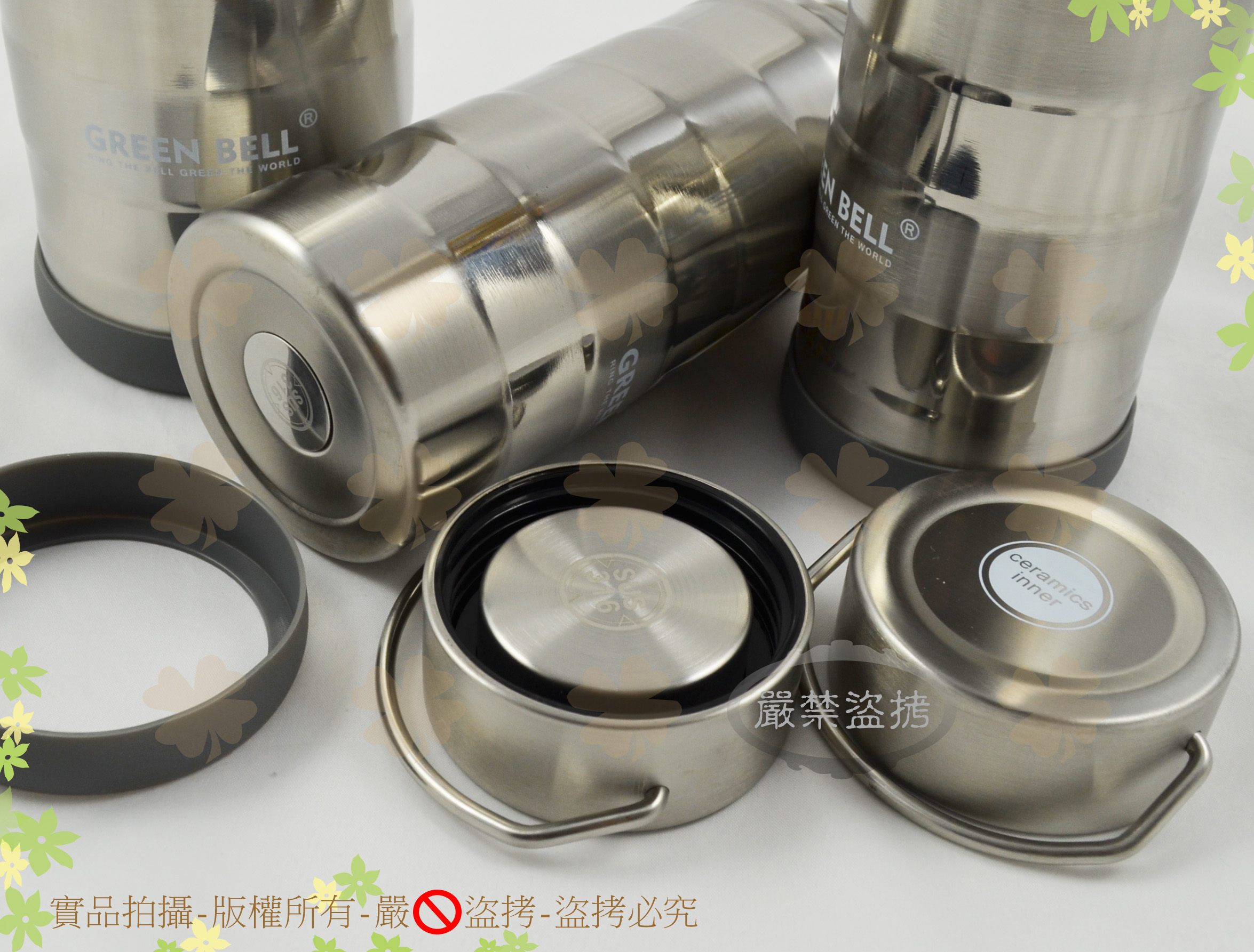 『全不銹鋼』GREEN BELL316不鏽鋼陶瓷保溫杯750ml SGS合格/雙層真空陶瓷保溫罐/陶瓷內膽保溫瓶【喬田】 | 蝦皮購物