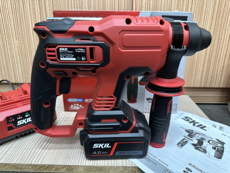 Devon大有製造Skil世旗艦機1704鋰電20v多功能衝擊電錘鑽緊湊機身大功率強勁快換四溝鑽尾水泥牆工地鑿切好幫手 | 蝦皮購物