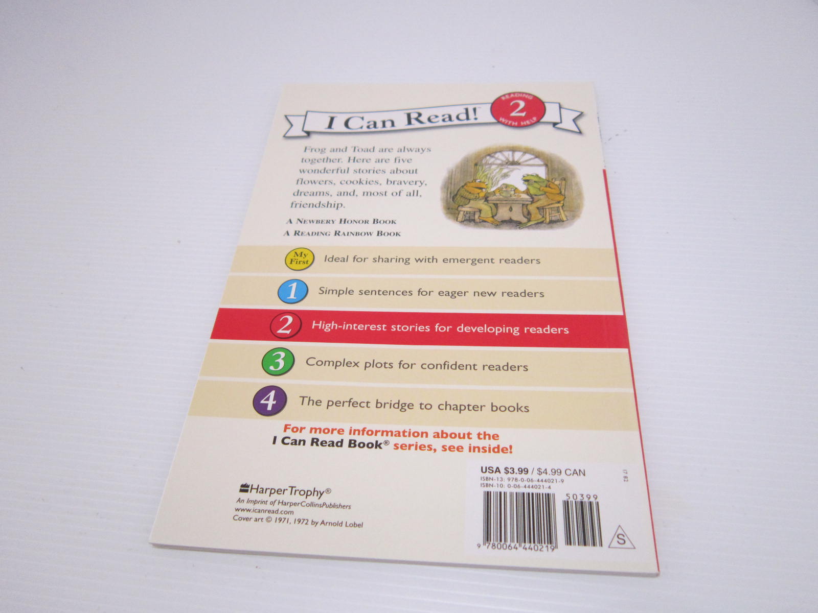 「二手書」I Can Read 2: Frog and Toad Together Arnold Lobel 英文讀本 | 蝦皮購物