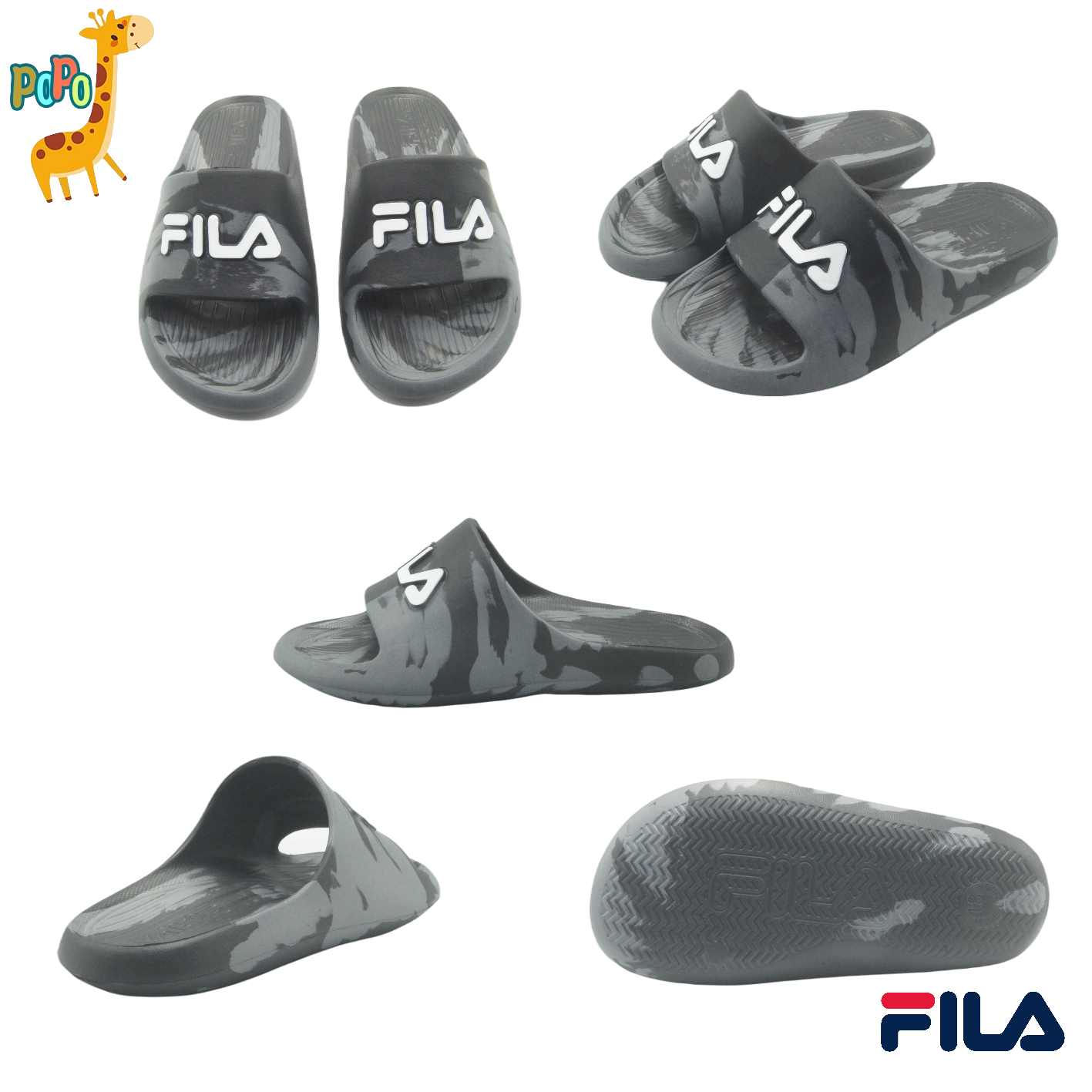 正品+發票 POPO 童鞋 FILA fila 鞋 正版 拖鞋 室內拖鞋 兒童拖鞋 踩屎感拖鞋 室外拖鞋 運動拖鞋 防水 | 蝦皮購物