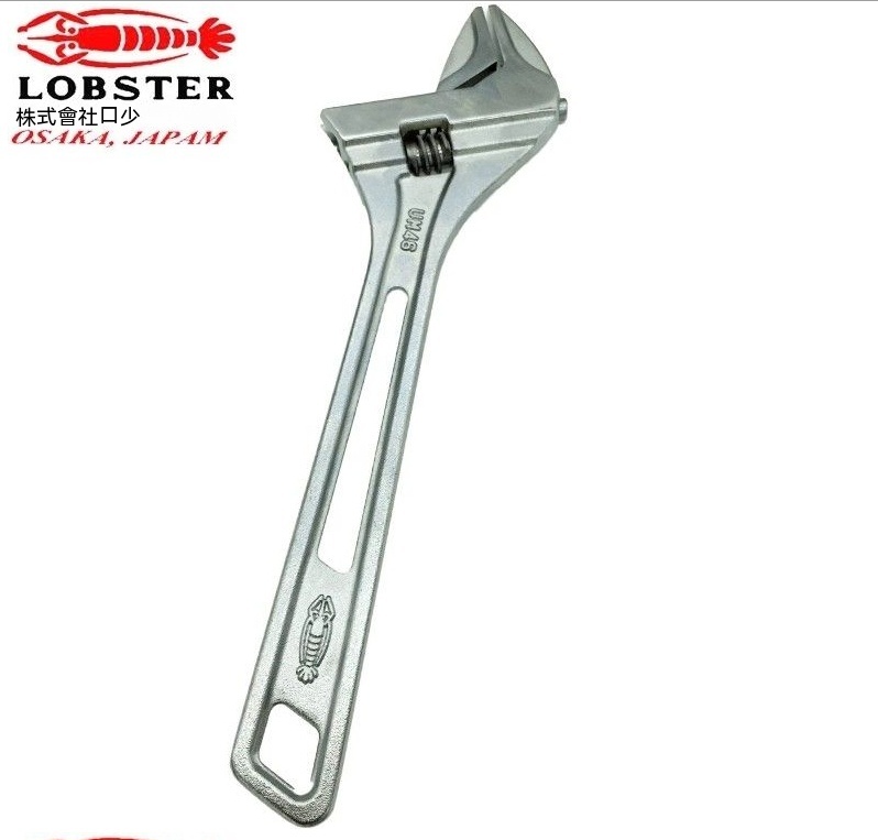 原裝日本蝦牌LOBSTER UM24/30/36輕薄型短型活動扳手進口工業板手 | 蝦皮購物