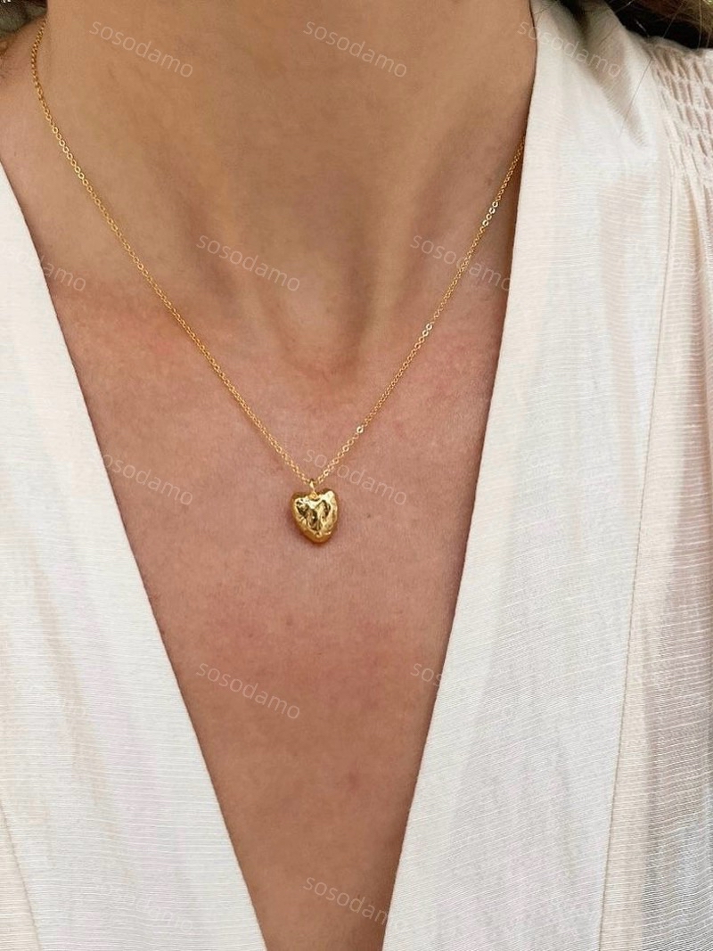 【部分24H出貨】S925純銀 EliseTsikis小眾設計紅琺瑯愛心項鍊 鎖骨鏈 頸鏈 飾品 配飾 銀飾 | 蝦皮購物