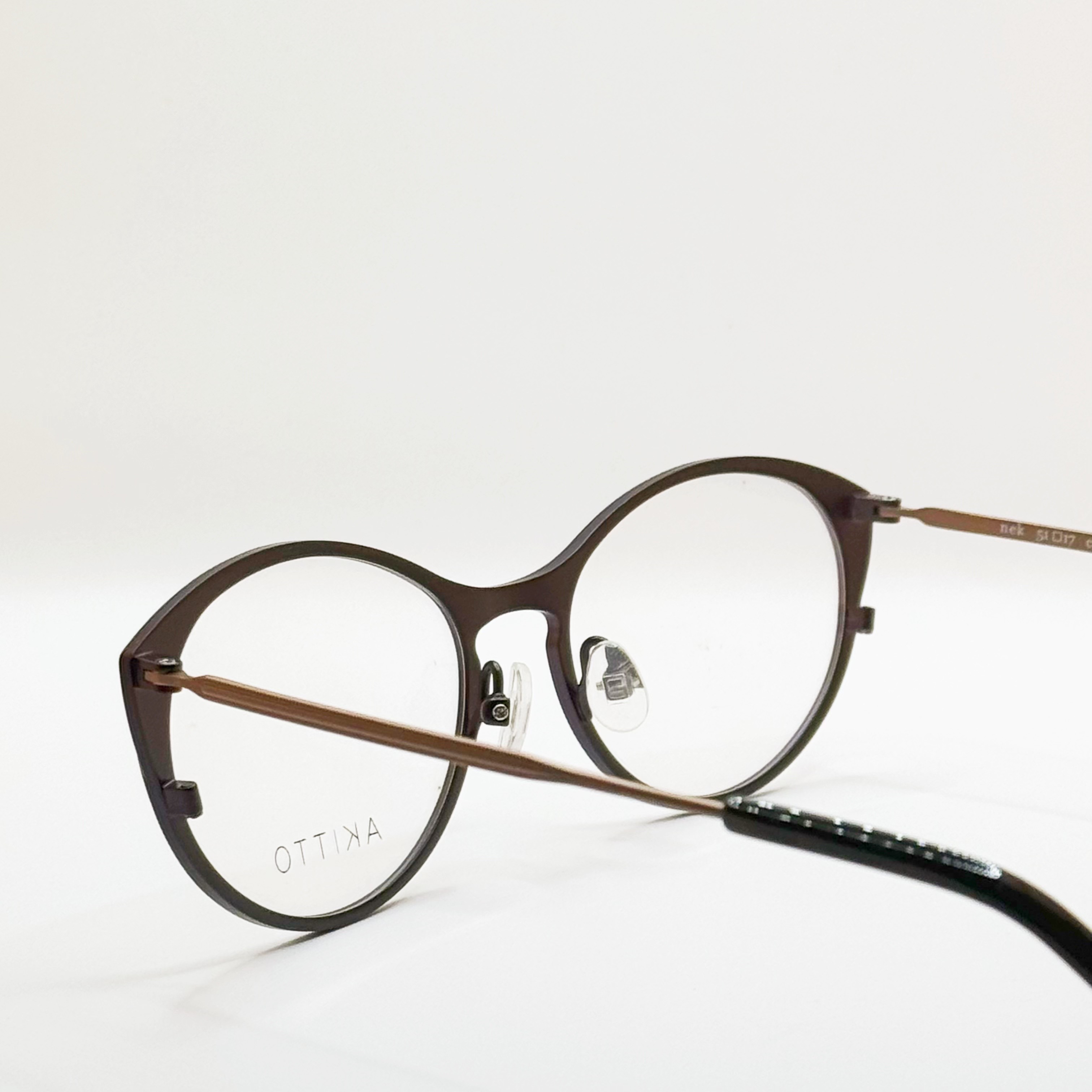 【AKITTO】 純鈦｜日本手工框｜川上明仁｜傳統七寶燒工藝｜日系女孩｜小臉女生｜靖江｜貓眼｜NEK【唯光眼鏡】 | 蝦皮購物