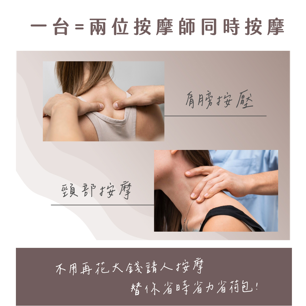 限量出清~ 【KINYO】免手持肩頸彷真人揉捏按摩器 6D擬人手設計，彷彿真人指腹按摩 IAM-2706 | 蝦皮購物