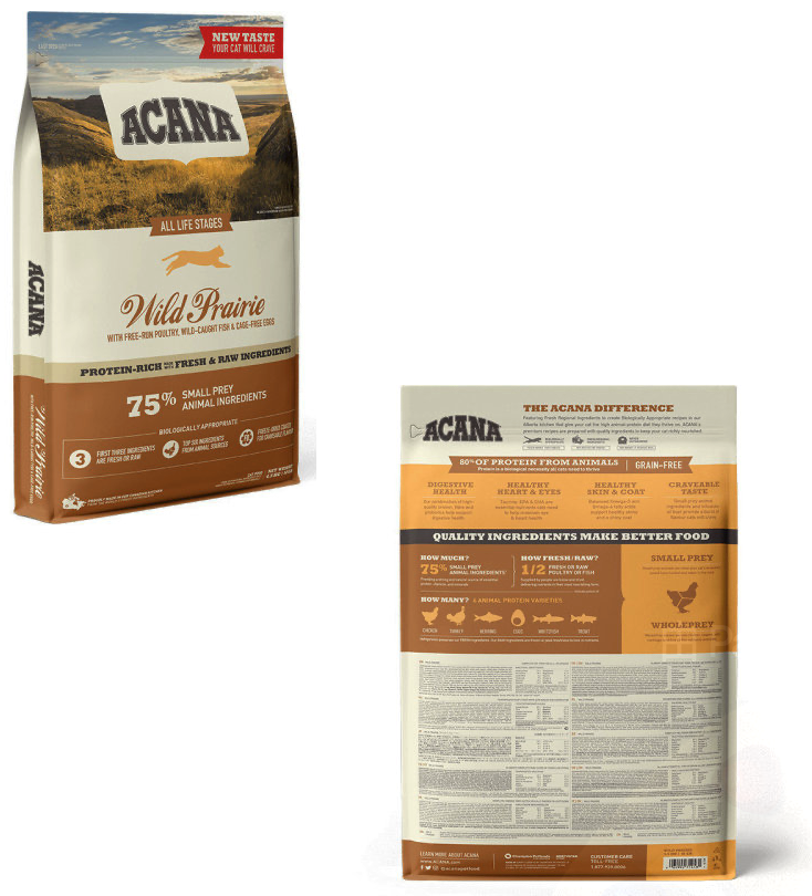 【ACANA 】貓飼料全品項4.5kg 貓糧 無穀配方 ｜ WDJ推薦天然糧 無穀配方 農場盛宴 草原盛宴 | 蝦皮購物