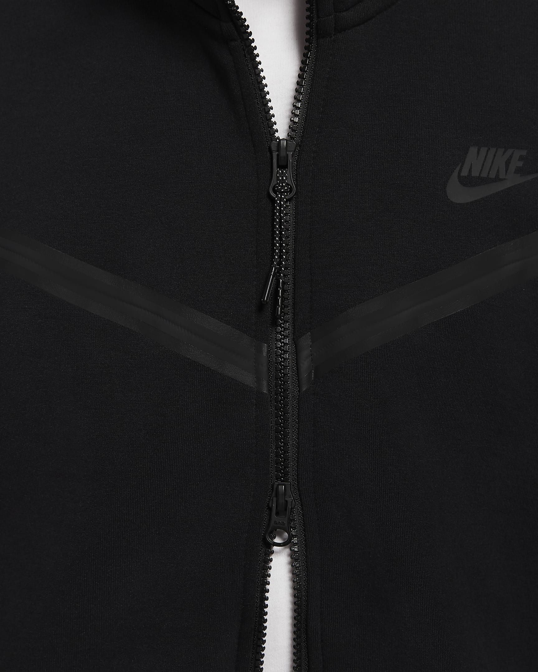 ★6折↘1890元!NIKE TECH FLEECE 科技棉 全長式拉鍊 連帽外套 黑 男 CU4490-010 | 蝦皮購物