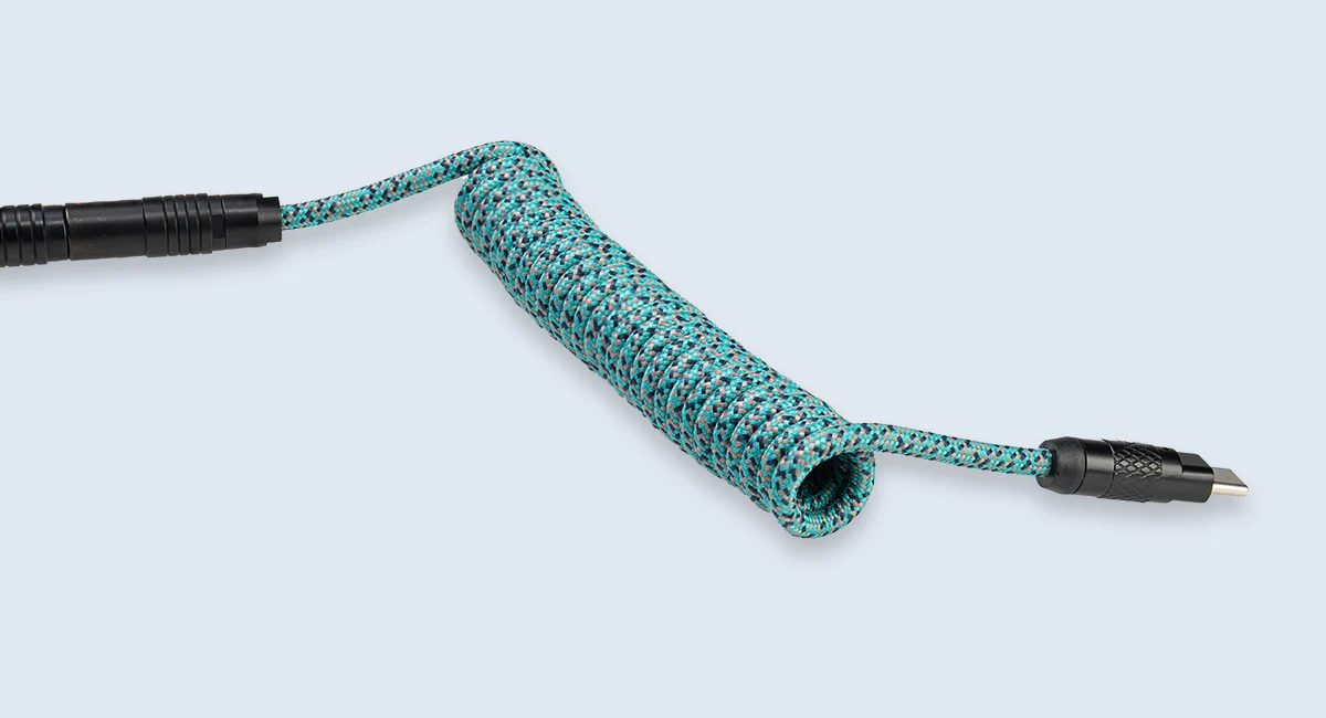 Wooting 官方傳輸線 Detachable USB-C Coiled/Straight Cable Set | 蝦皮購物