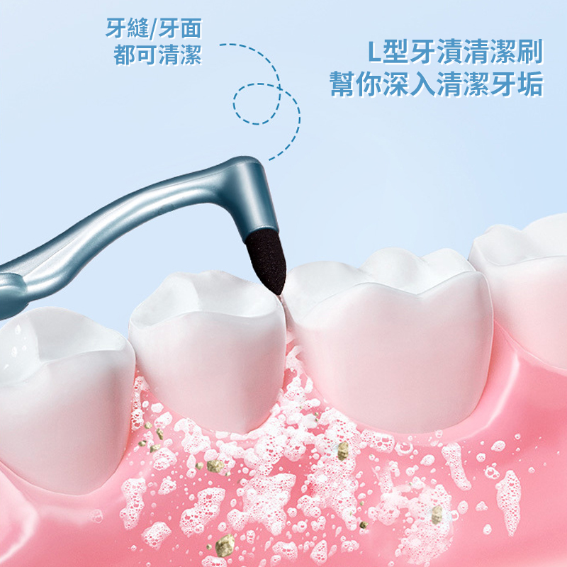 Suke.co 台灣現貨 GECOMO 牙漬清潔刷 清潔 牙齒 污垢 牙菌斑 牙結石 牙縫刷 牙刷 牙垢刷 | 蝦皮購物