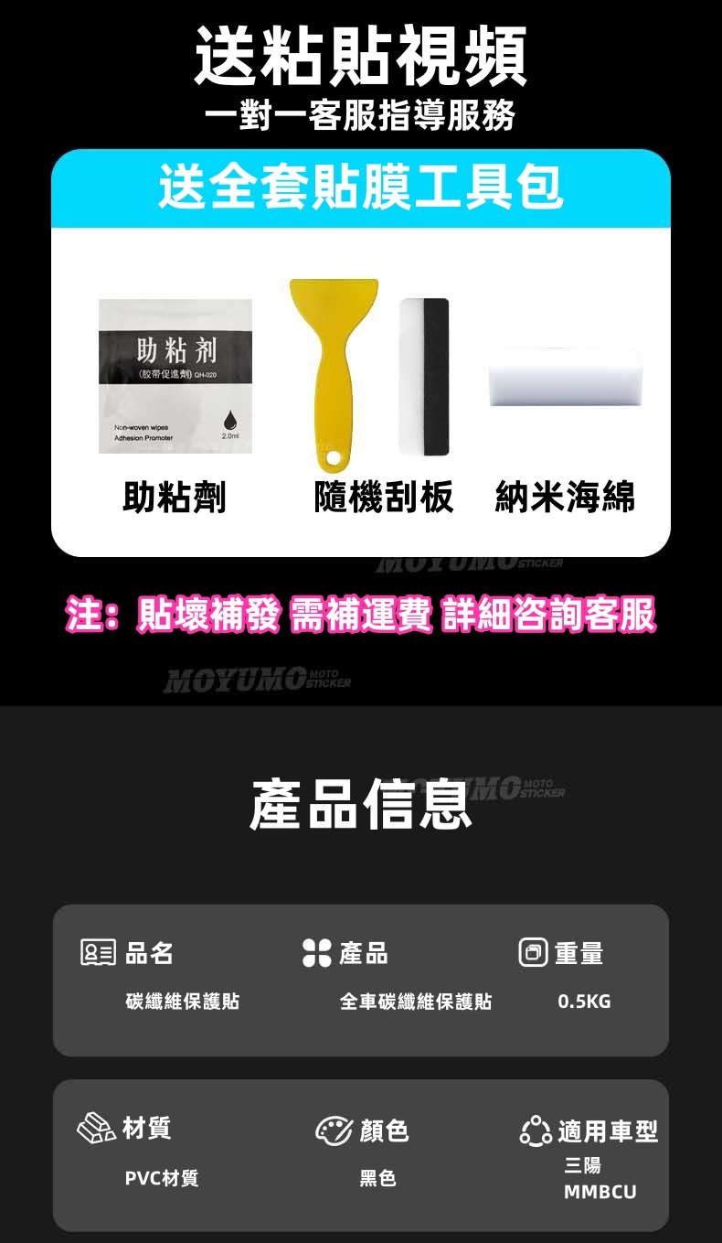 【免運🚚出貨】適用於SYM三陽 MMBCU曼巴 改裝碳纖維貼紙 貼畫 車身裝飾貼 防水貼膜 車身保護貼 裝飾貼紙 | 蝦皮購物