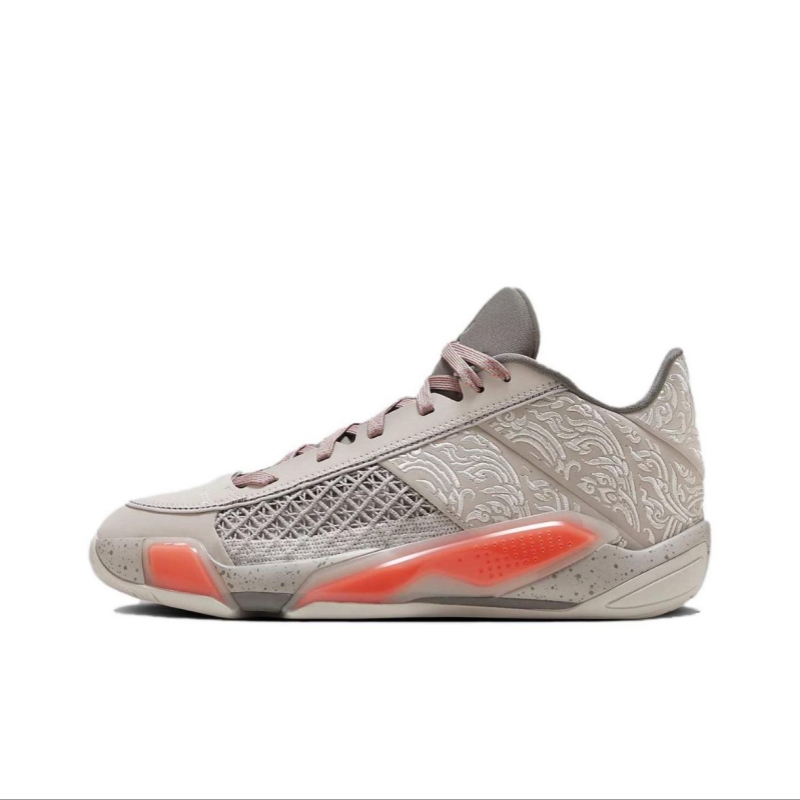 AIR JORDAN XXXVIII LOW PF 男鞋 AJ38 白黑紅 奶茶色 籃球鞋 運動鞋 FD2325-101 | 蝦皮購物