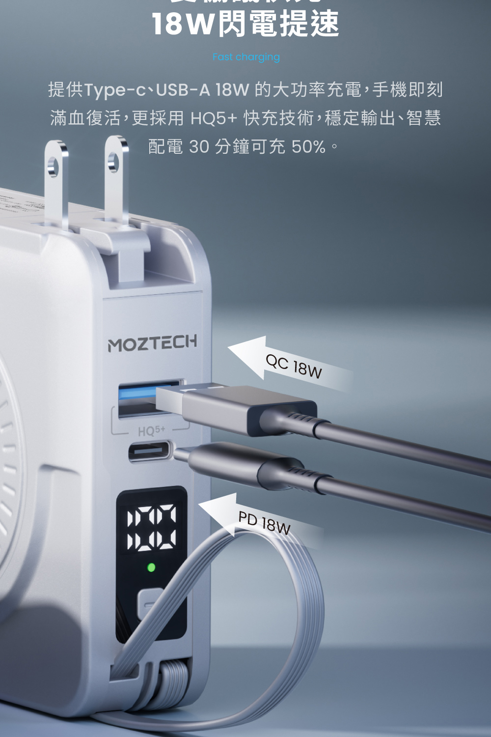 【MOZTECH】萬能充PRO 多功能五合一 行動電源 櫻花粉/37WH/具WH標示 官方旗艦館 | 蝦皮購物