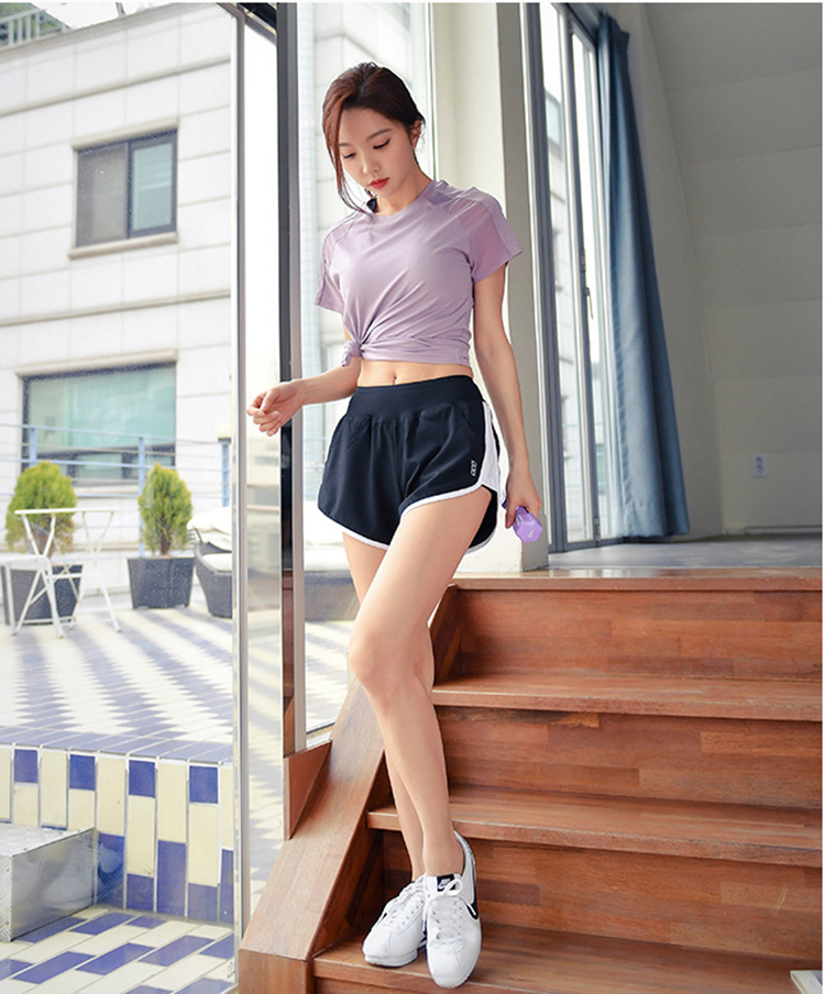 【BODYAIR】性感美背肩拼紗上衣(運動.瑜珈.慢跑) | 蝦皮購物