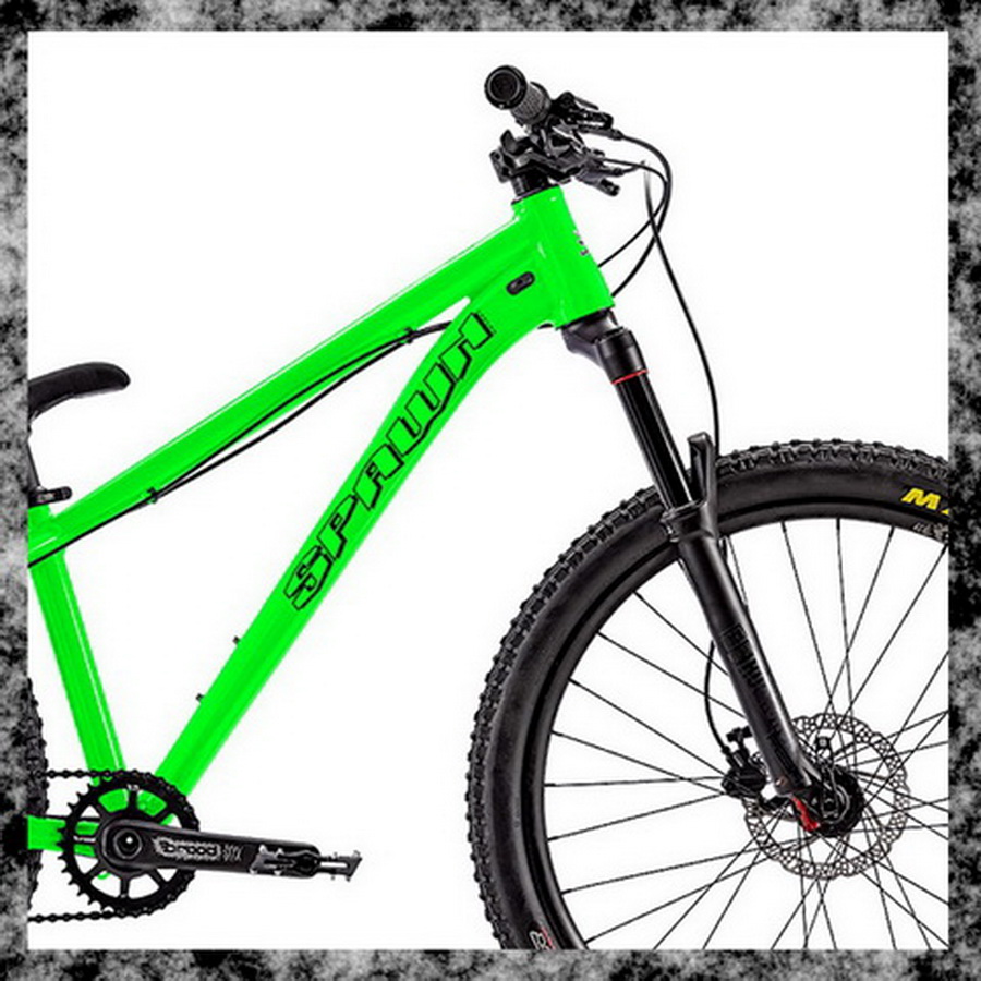 [I.H BMX] SPAWN YAMA JAMA 26吋 MTB 11速登山車 螢光綠 DH/極限單車/街道車 | 蝦皮購物