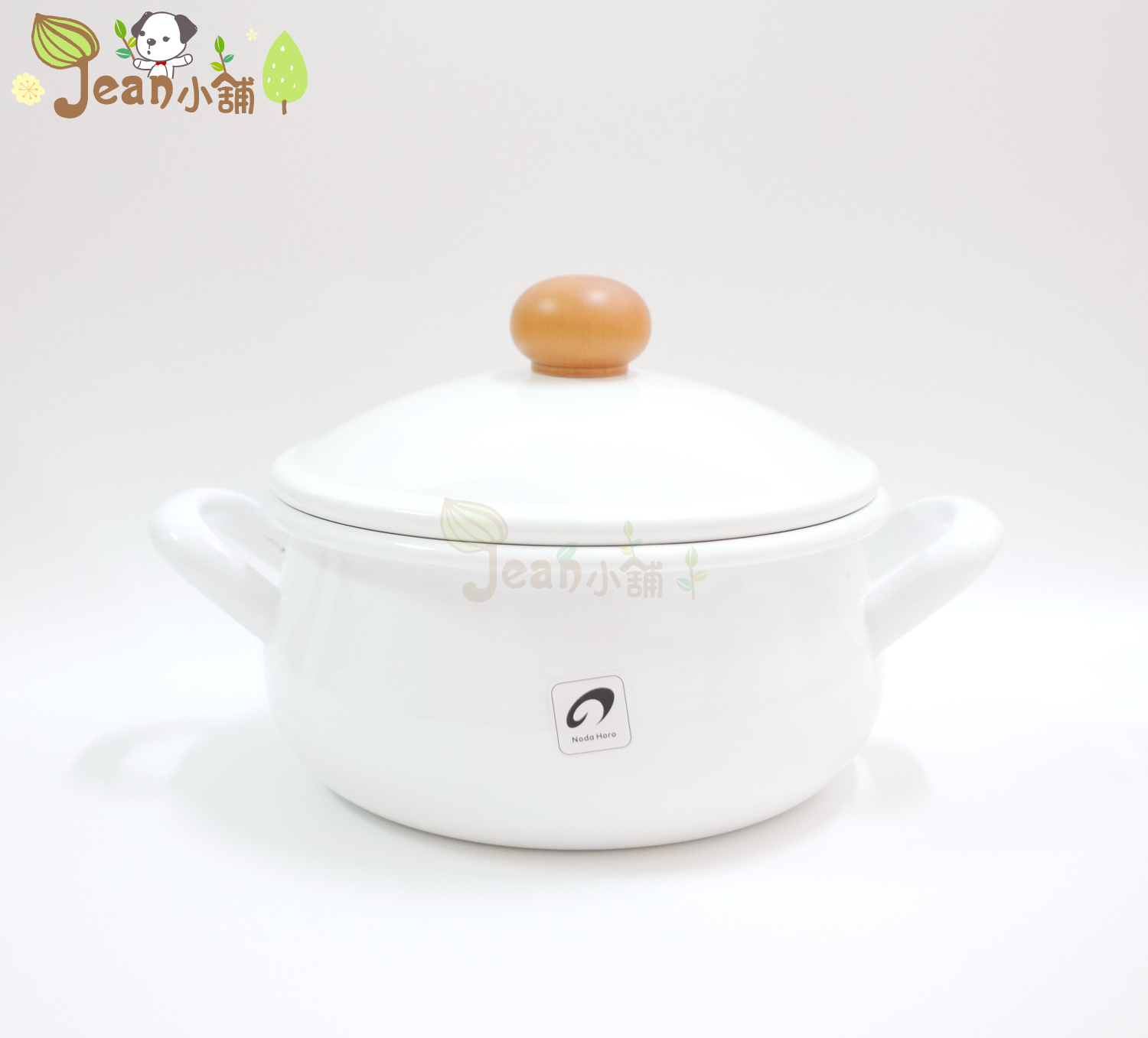 現貨 野田琺瑯 Pochka 雙耳琺瑯鍋 15cm PO-15W 日本製 小湯鍋 15公分 Noda Horo | 蝦皮購物