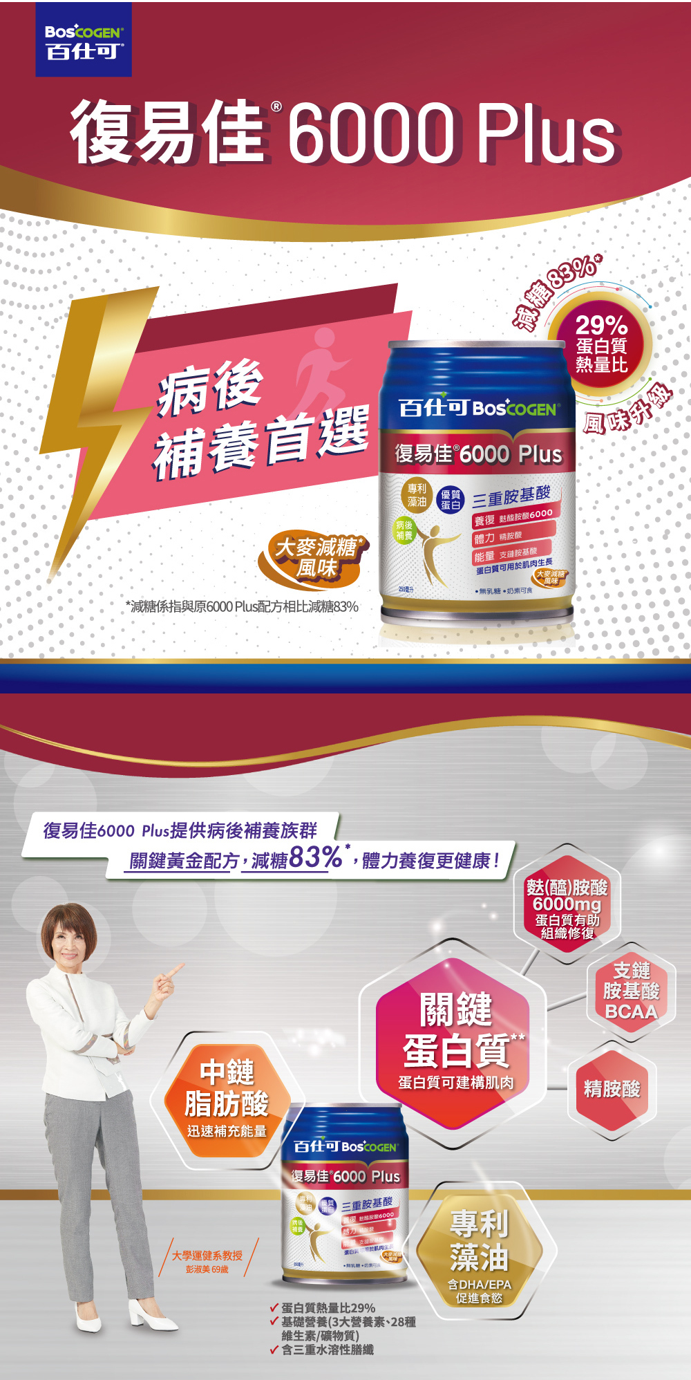 百仕可 復易佳6000Plus大麥減糖250ml 一箱24罐 免運 病後補養 蛋白質 營養補充 | 蝦皮購物