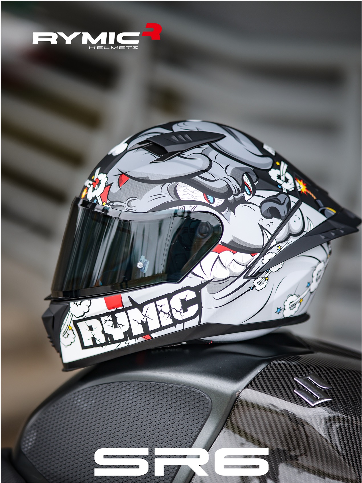 全罩式安全帽 RYMIC SR6 多色 賽道 安全雙認證 雙D釦 拆洗內裡 耳機槽 安全帽 | 蝦皮購物