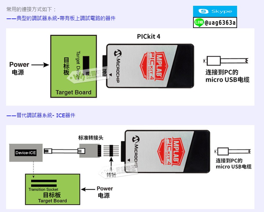 （可訂）MPLAB PICkit4 PG164140 原裝 microchip開發板 下載器 燒錄器（標配） | 蝦皮購物