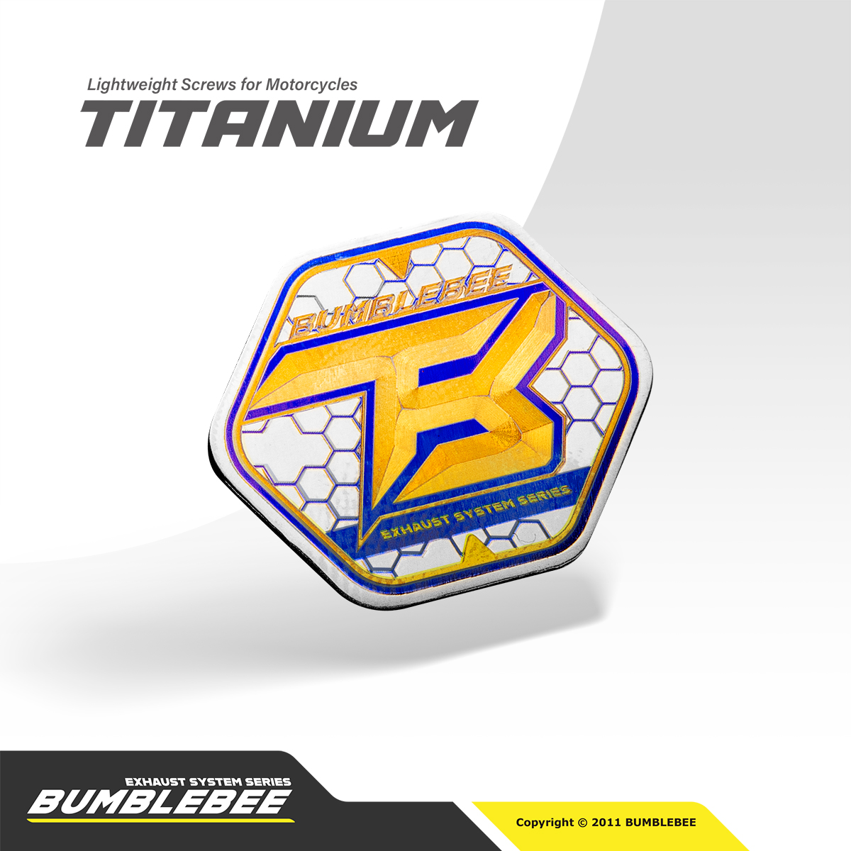 【黃蜂 BUMBLEBEE】黃蜂排氣管 BT1 3D吊架專用 正鈦銘牌 | 蝦皮購物