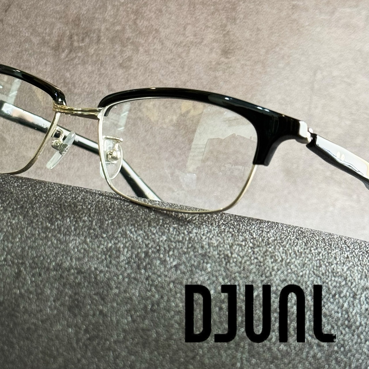 DJUAL 】日本賽璐璐｜東京都｜復刻手作藝術｜手工框出清｜黑色｜紳士眉框｜Z-02 00 | 蝦皮購物