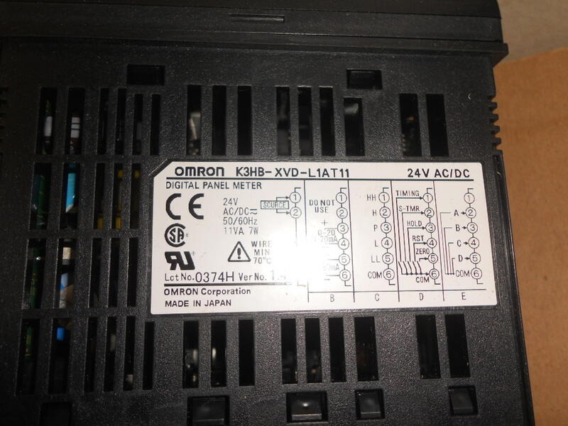 OMRON電壓/電流控制電錶K3HB-XVD-A1 K3HB-XVD-AT11 K3HB-XVD-L1AT11 (D2) | 蝦皮購物