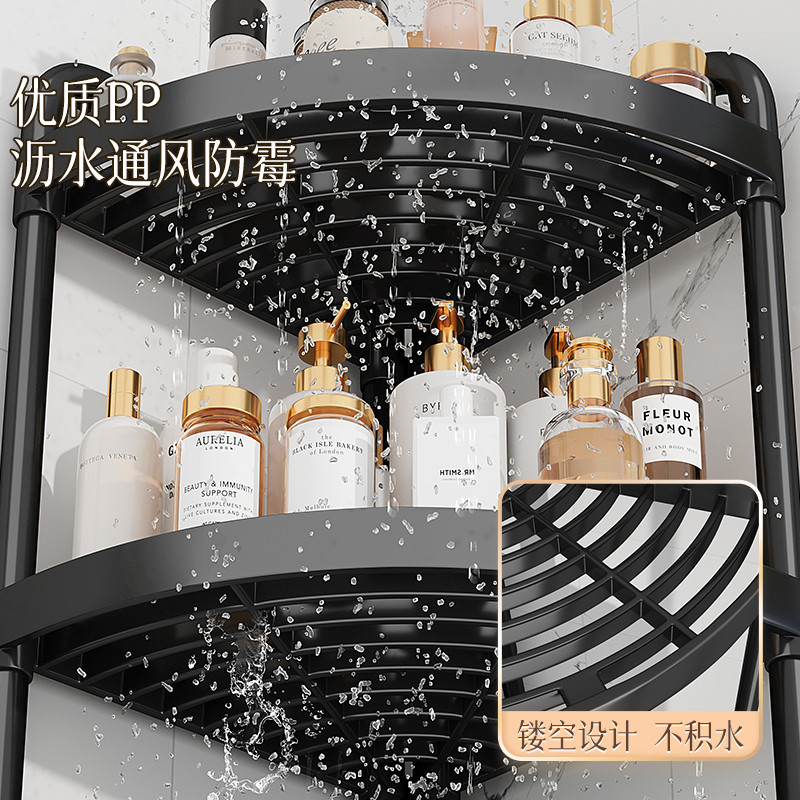 衛生間架子 置物架 落地式浴室三角架 夾縫收納架 神器廁所馬桶儲物架 轉角儲物三角架子 | 蝦皮購物