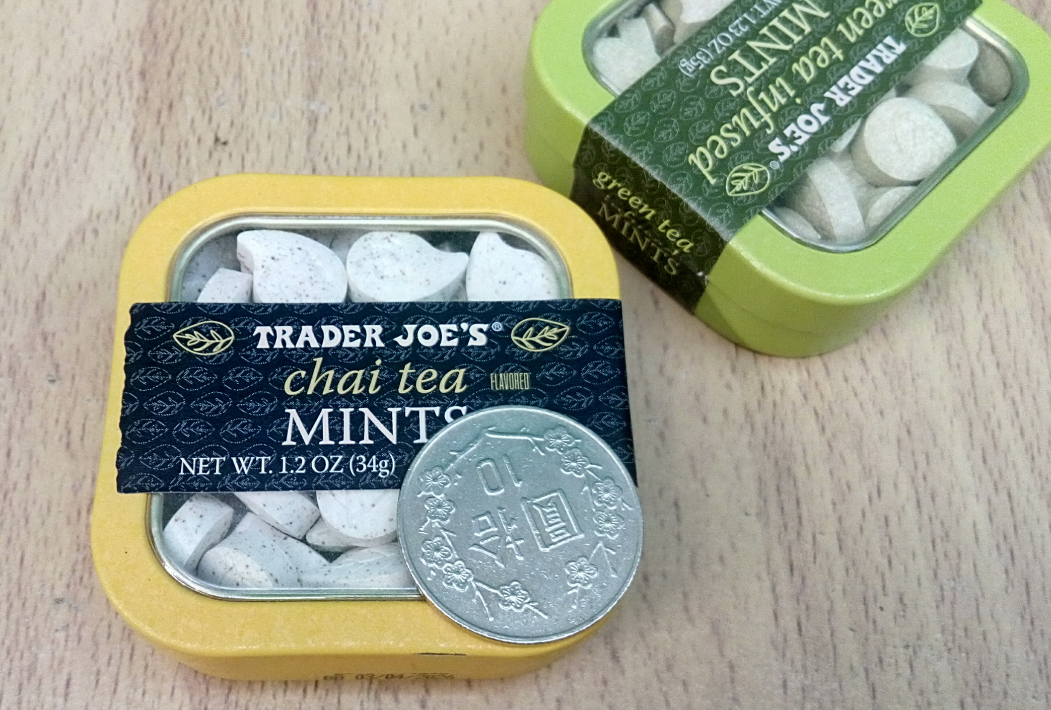 Trader Joe’s mints 隨身小鐵盒裝 薄荷糖 素食 | 蝦皮購物