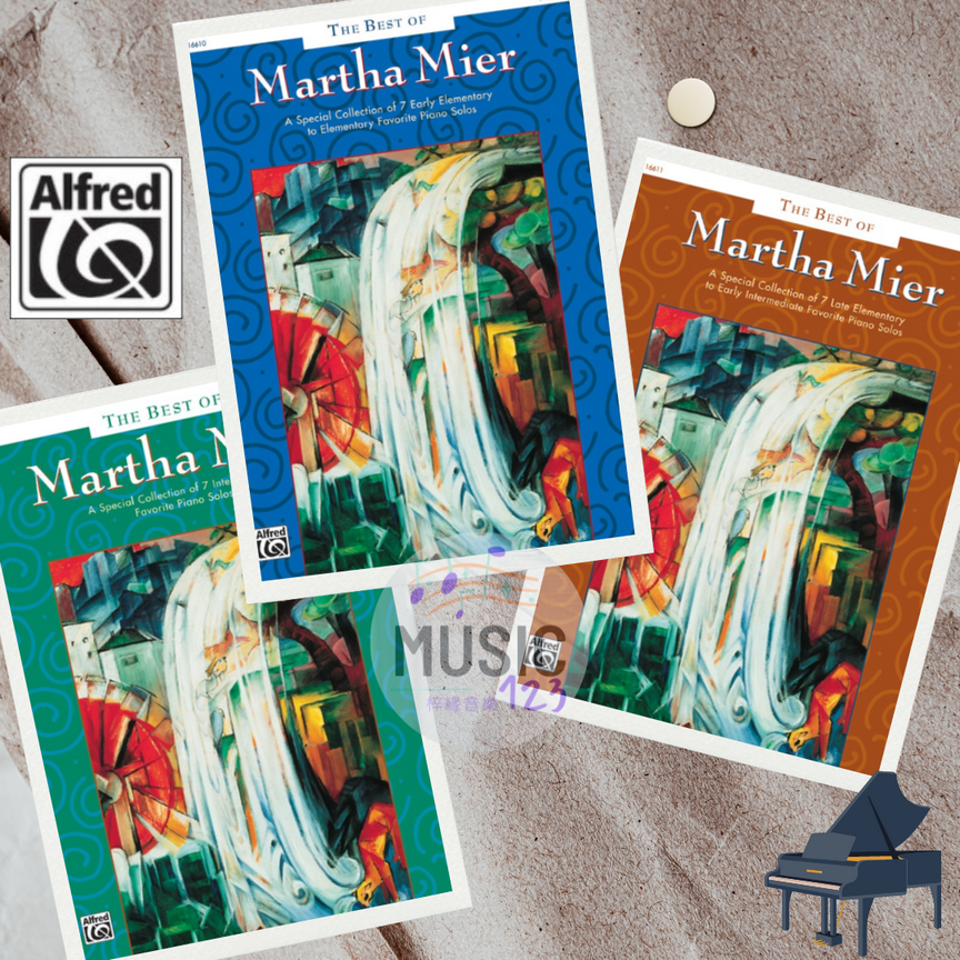 Martha Mier Piano Series 瑪莎米爾作品集 | 蝦皮購物