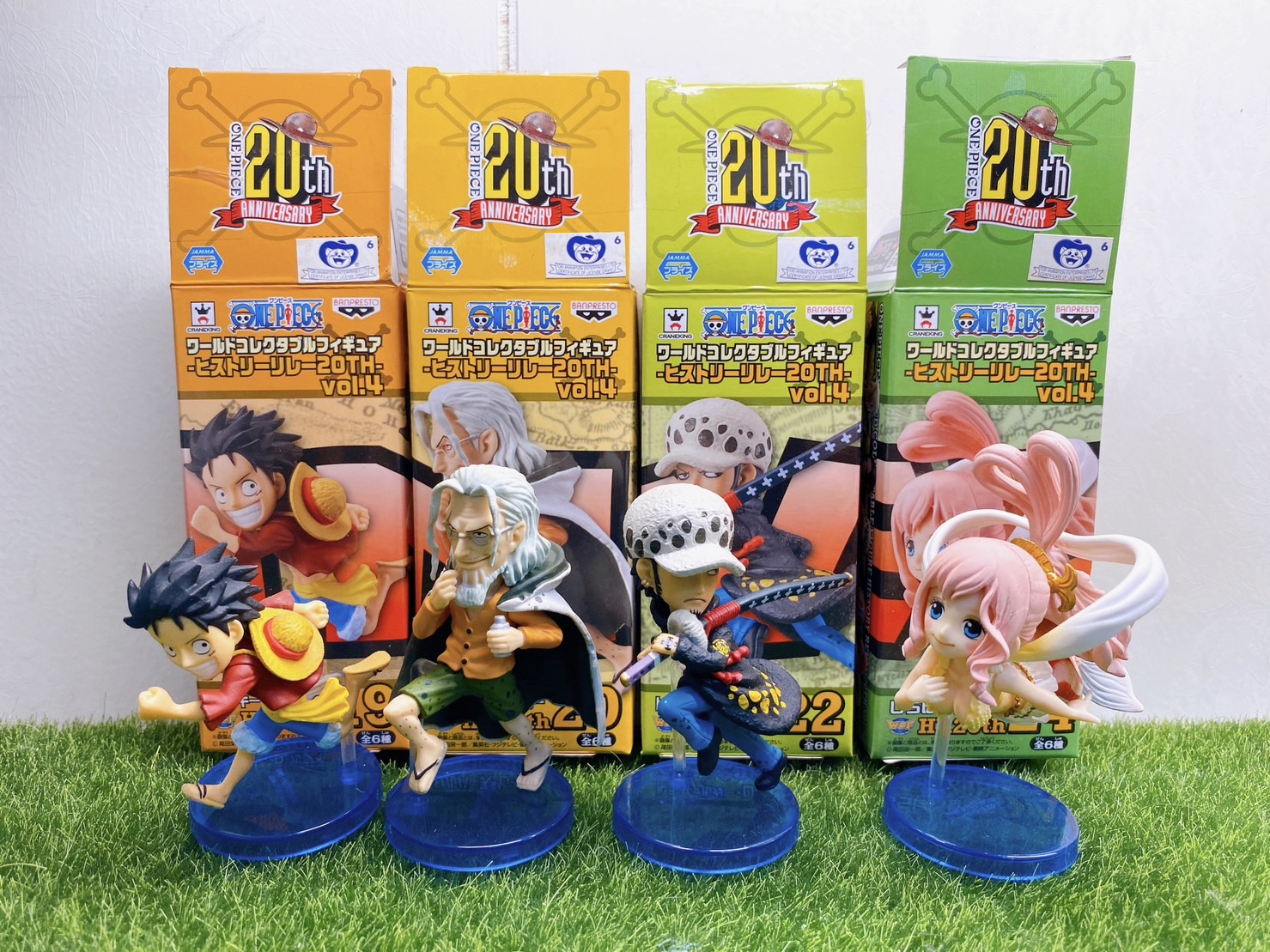 「Vic Toy」二手拆擺 店內展示品 海賊王 代理版 WCF 系列 20th 全套 奔跑 跑跑 公仔 單售 | 蝦皮購物