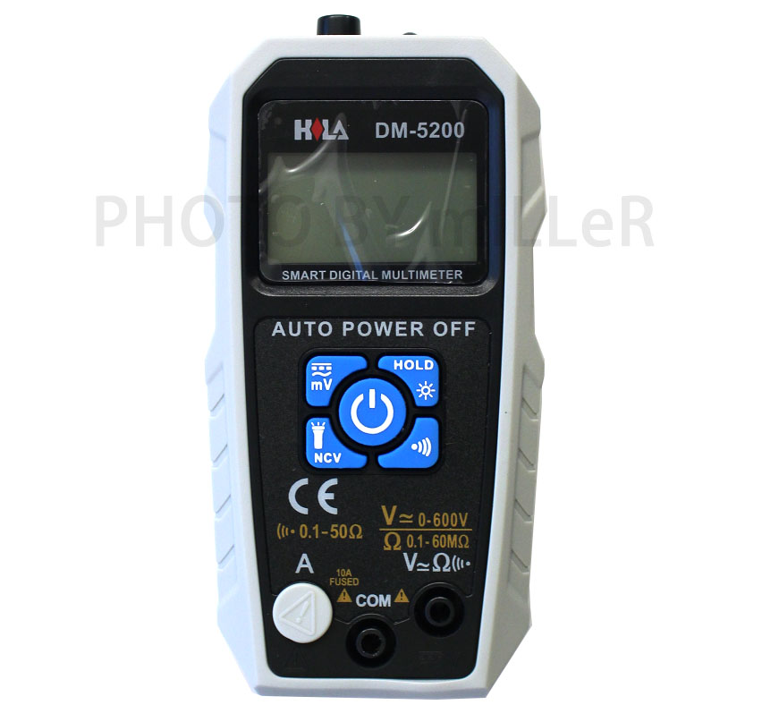 【含稅-可統編】海碁 HILA DM-5200 智慧型數字電錶 真有效值 NCV非接觸驗電 微小電壓可測AC/DC mV | 蝦皮購物
