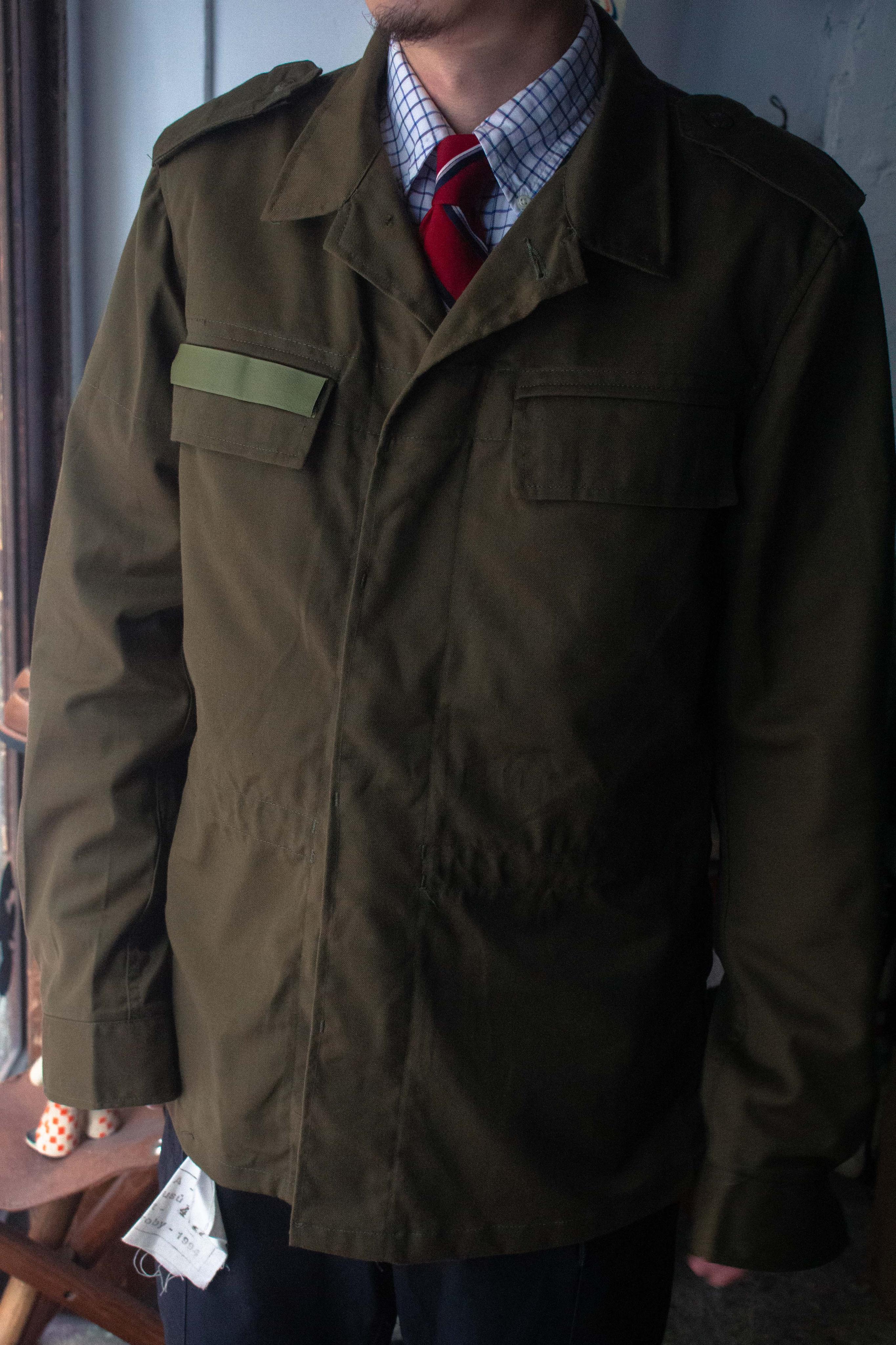 《白木11》 CZECH ARMY M85 FIELD JACKET 捷克 軍用 野戰 夾克 短板 外套 古著 | 蝦皮購物