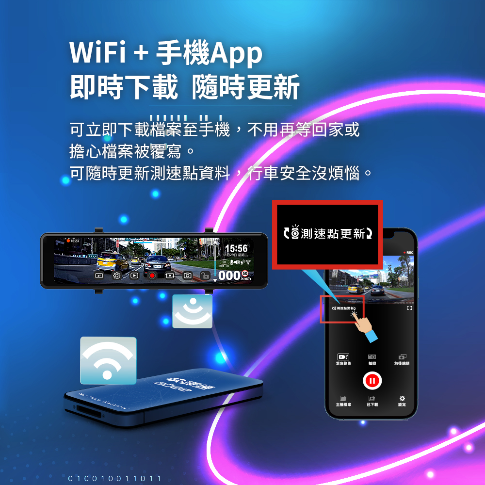 🔥現貨 私訊完工優惠價🔥快譯通abee M990 WiFi 前後 2K+HDR 電子後視鏡 科技執法 【後鏡頭-車內鏡】 | 蝦皮購物