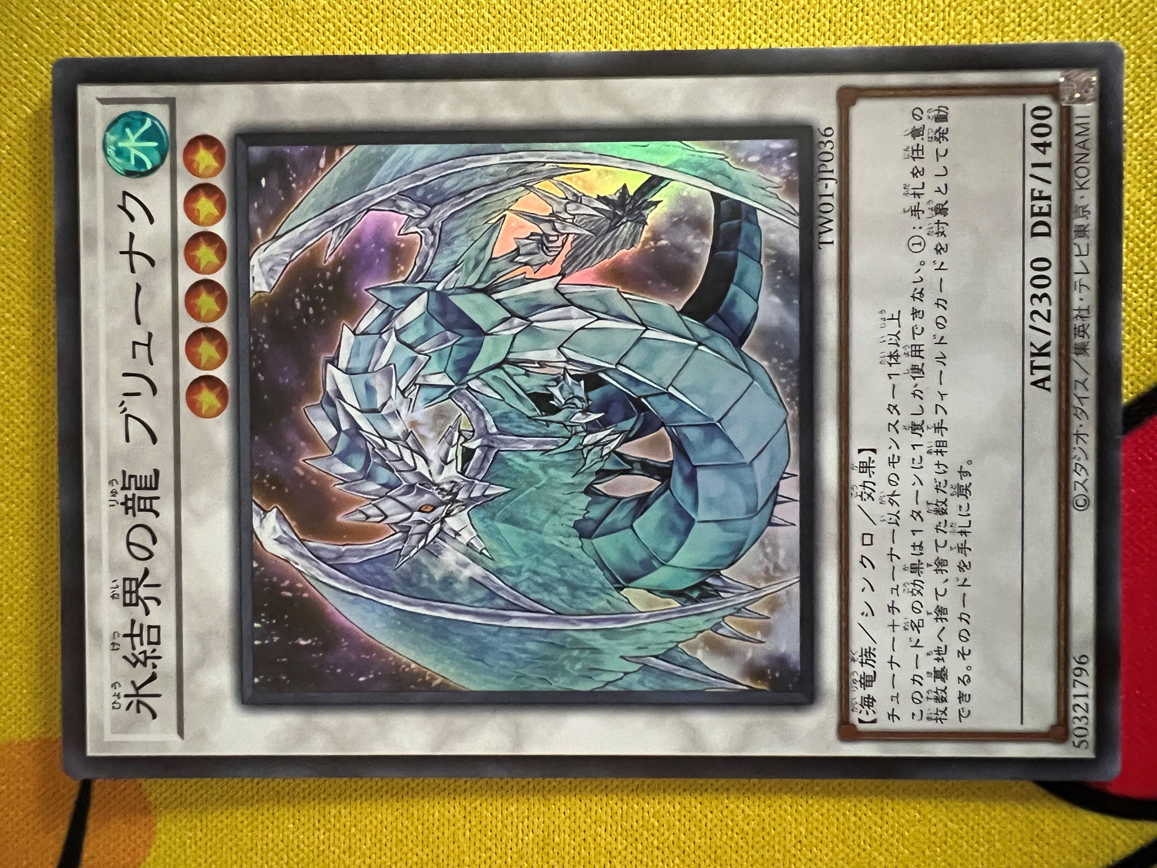 TW01-JP036 冰結界之龍 神槍龍(亮面) | 蝦皮購物