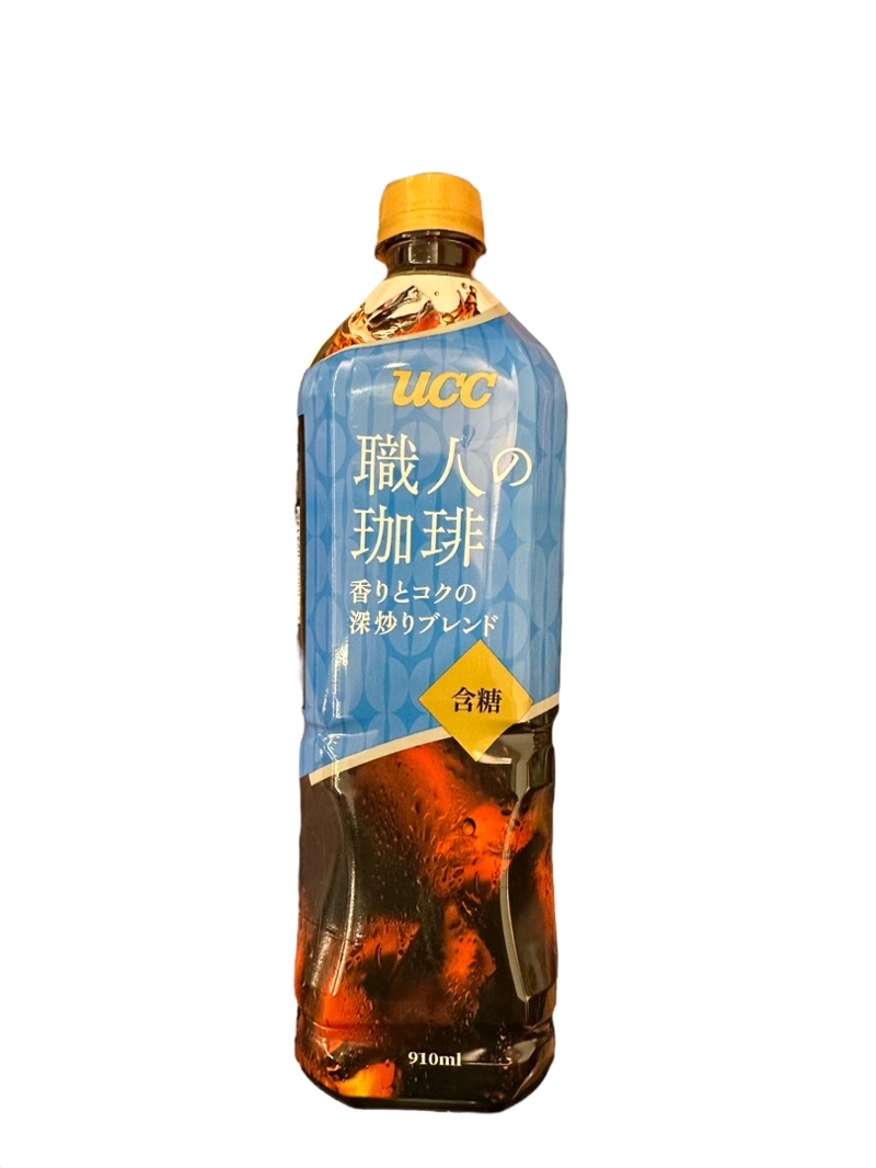 現貨「快速出貨」日本人氣UCC職人的咖啡（加糖）910ml | 蝦皮購物