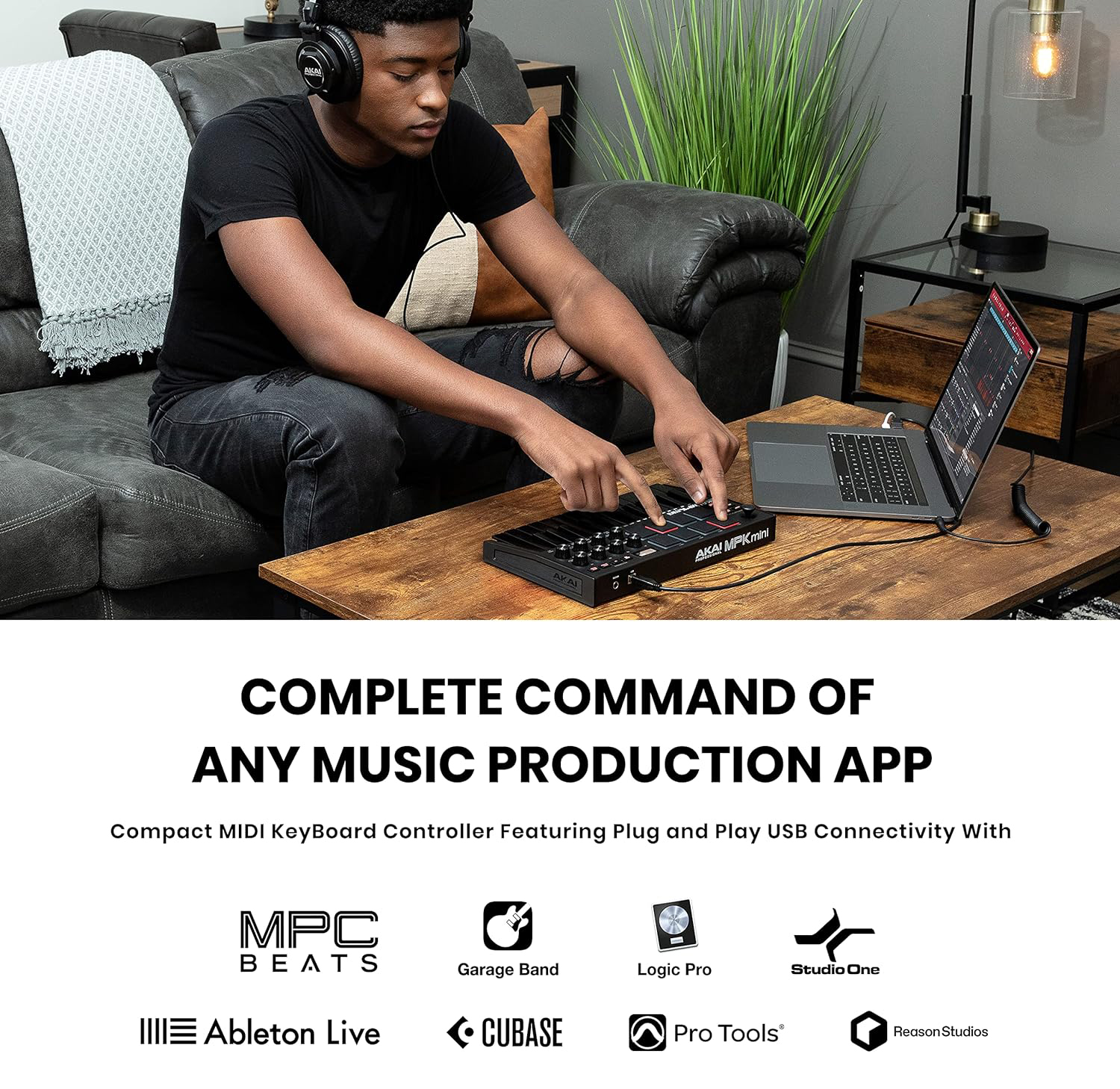 AKAI MPK mini / MPK mini Play MIDI 第三代主控鍵盤控制器經典款／限量款／升級版 | 蝦皮購物