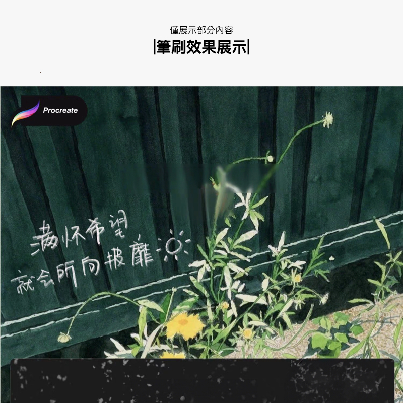 繪畫筆刷｜16款陰影書寫筆刷｜BA0113｜iPad Procreate | 蝦皮購物