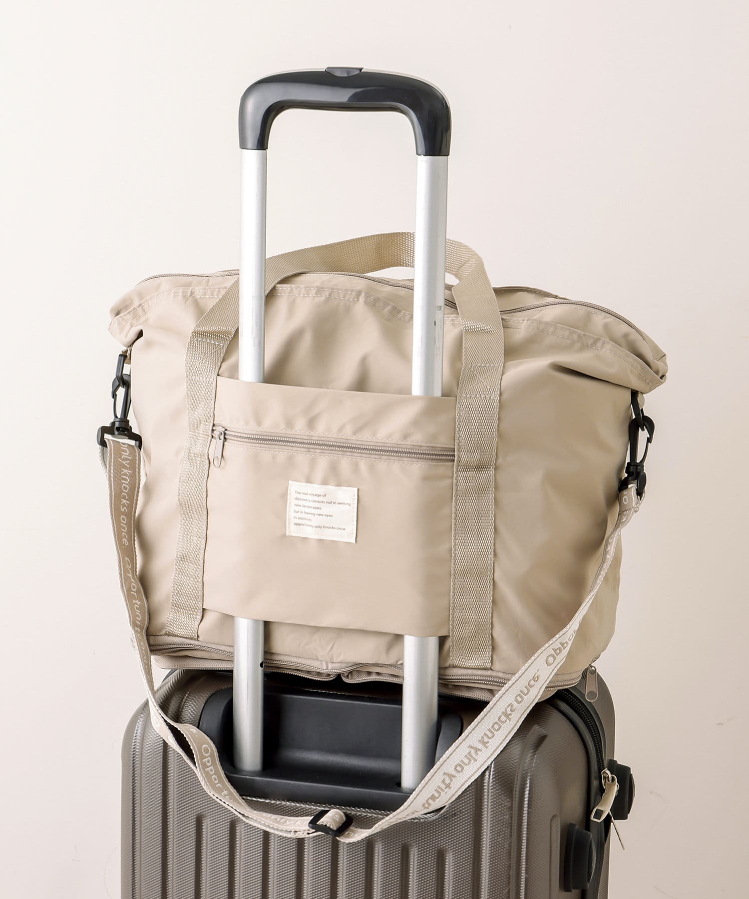 《日本代購》3coins行李袋 超大容量旅行袋 收納袋 多功能行李袋 熱銷補貨 再入荷 新色登場 | 蝦皮購物